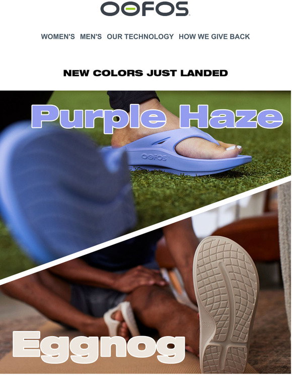 OOFOS: Two NEW Colors Just Landed! | Milled