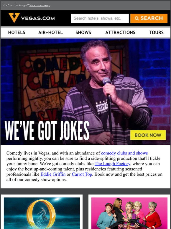 Vegas: LOL in Las Vegas | Comedy Shows from $25 | Milled
