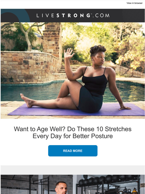 Livestrong.com: Want to Age Well? Do These 10 Stretches Every Day for ...