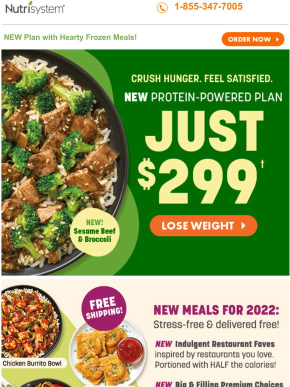 Nutrisystem: Change Starts Today: Save Now on Our NEW Plan! | Milled