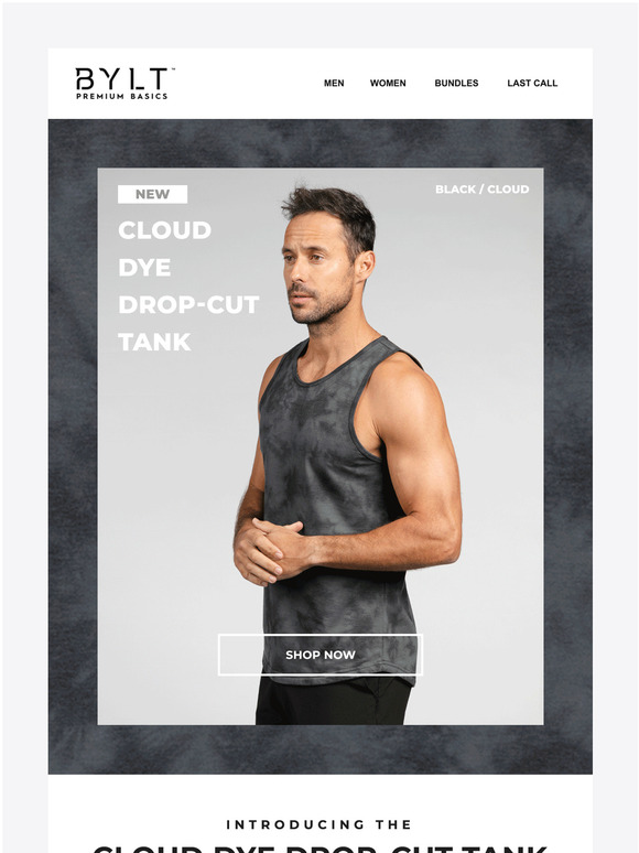 BYLT Basics: New Tank Unique Cloud Dye | Milled