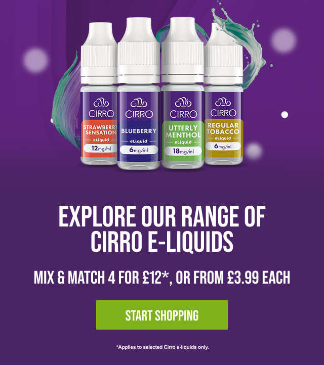 Ten Motives: Explore our Range of Cirro e-Liquids Mix and Match 4 for ...
