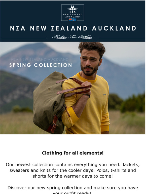 NZA: Discover our all-weather items. | Milled