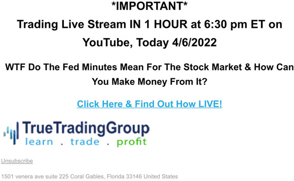 True Trading Group, LLC.: -You Asked For This | Milled