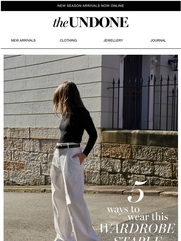 The Undone: 5 Ways To Wear This Wardrobe Staple | Milled