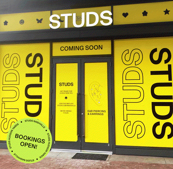 Studs: Hey Nashville and NYC Studs! Ready for a Hole New You? | Milled