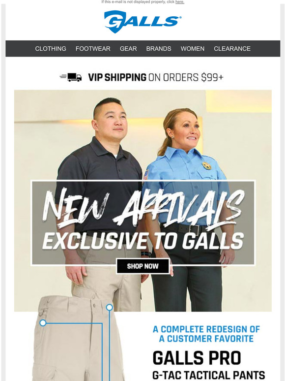 Galls: NEW Arrivals >> Exclusive to Galls | Milled