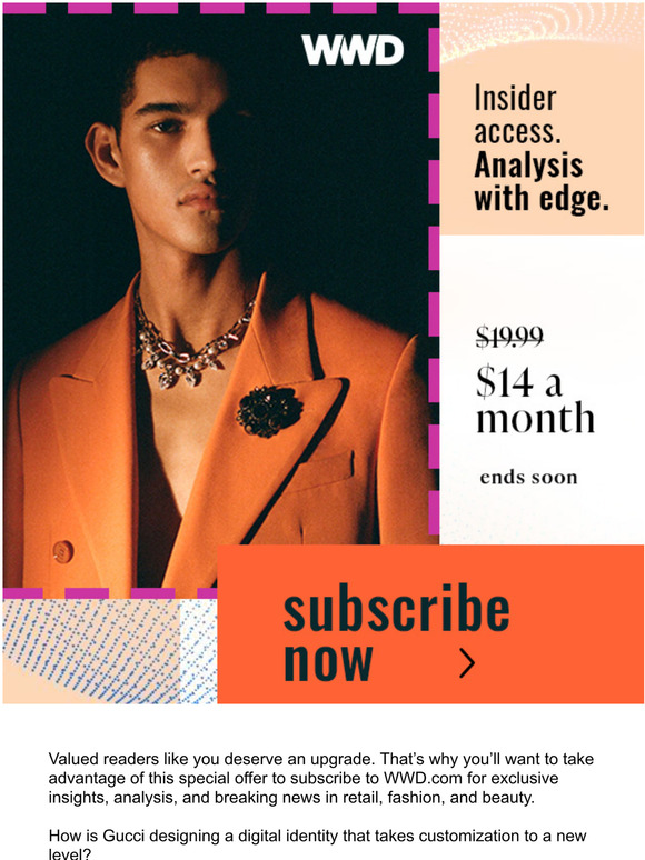 Women's Wear Daily: Upgrade enclosed. | Milled