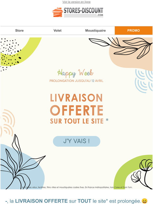 stores-discount: Happy Week ... on prolonge ! | Milled