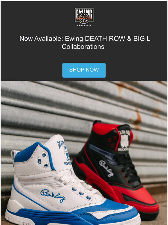 Ewing Athletics: BIG L & DEATH ROW COLLABOS Now Available! | Milled