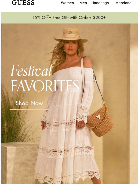 GUESS?: Its Almost Festival Season | Milled