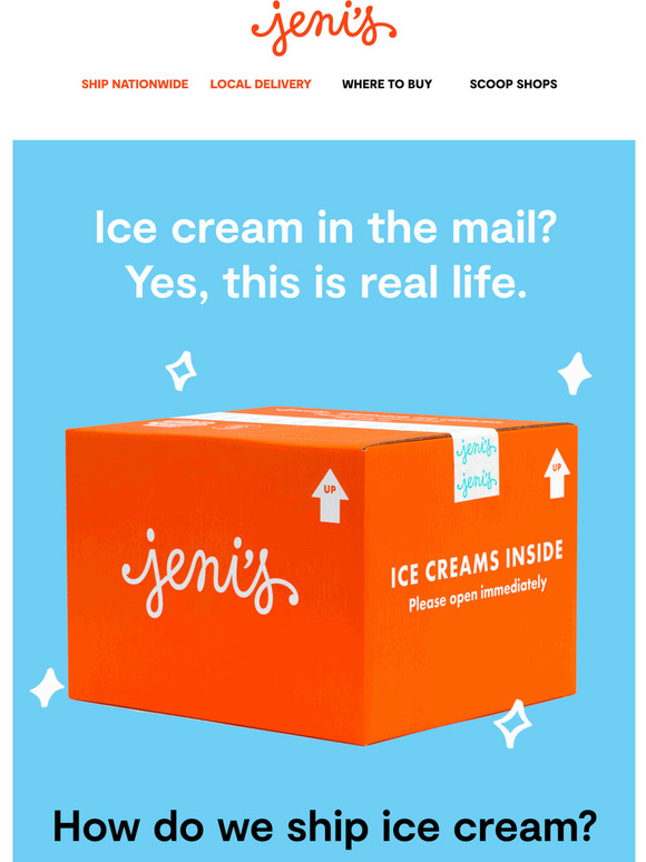 Jeni's Ice Cream: The magic of sending ice cream in the mail | Milled
