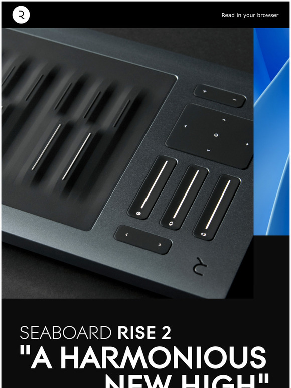 ROLI: Why the Seaboard RISE 2 design is "a harmonious new high" | Milled