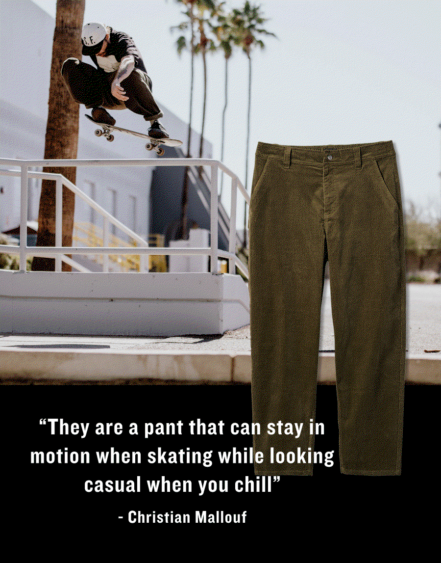 Brixton: Introducing The All-New Medina Pant | Milled