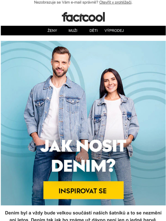 Factcool Europe: Jak nosit DENIM? Poradme Vm jak na to | Milled