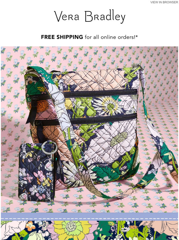 Vera Bradley: Need a little floral support? NEW Bloom Boom is so ...