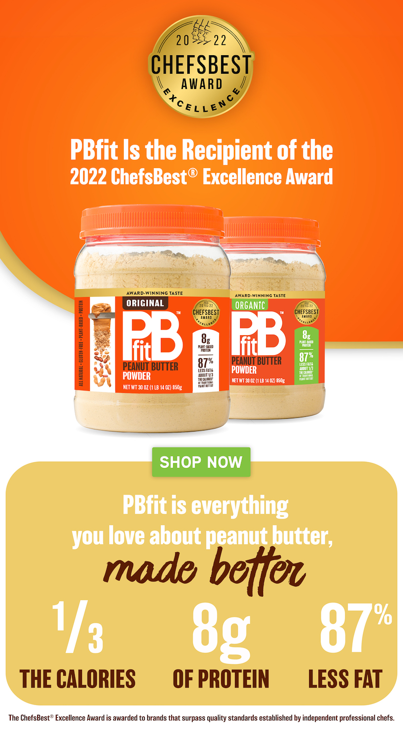 PBfit: PBfit Is the Recipient of the 2022 Chefsbest Excellence Award ...
