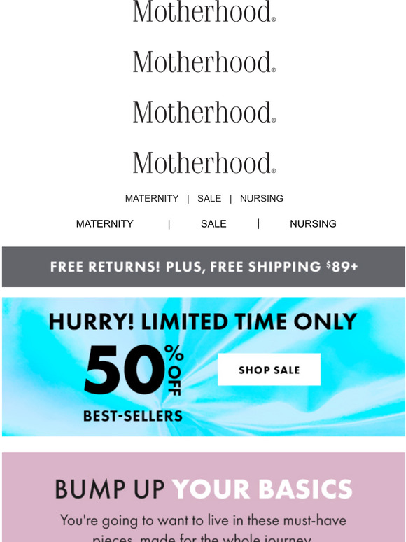 Destination Maternity: Bump Up Your Basics | Milled