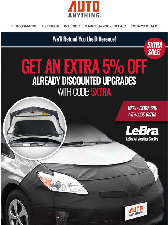 AutoAnything: EXTRA Savings During The 5XTRA Sale | Milled