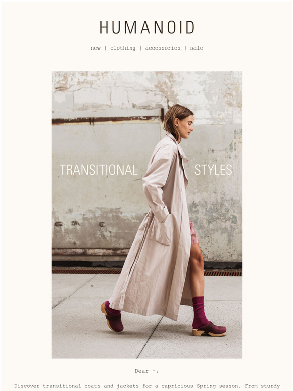 Humanoid: Transitional Styles | Milled