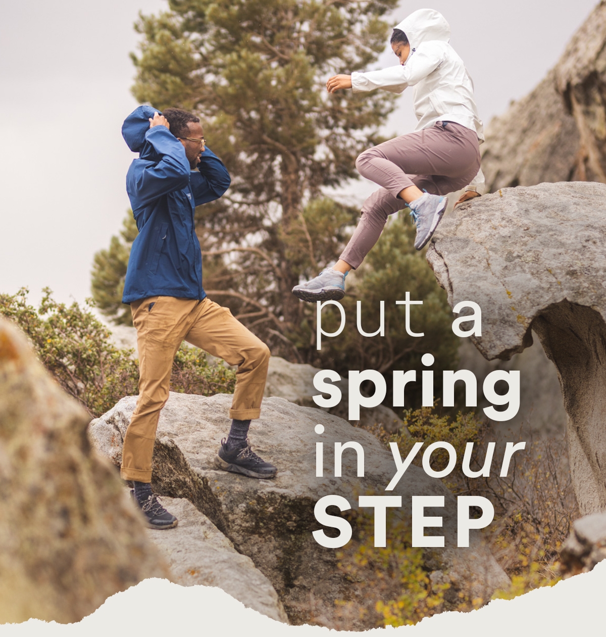 Mountain Hardwear: Put a spring in your step. | Milled