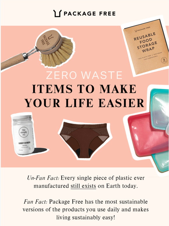Package Free: Zero Waste Items To Make Your Life Easier! | Milled