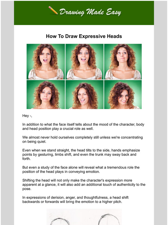 Drawing Made Easy: How To Draw Expressive Heads | Milled