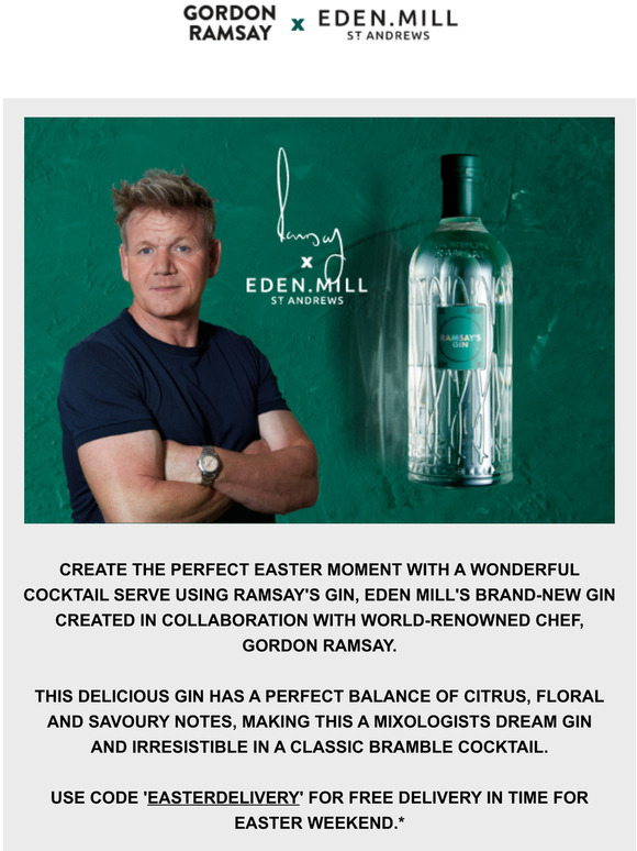 Eden Mill: The perfect Easter cocktail, courtesy of Gordon Ramsay | Milled