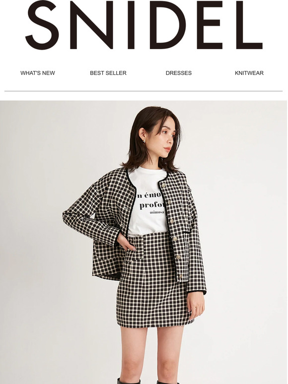 SNIDEL: SNIDEL OUTFIT OF THE WEEK | Milled