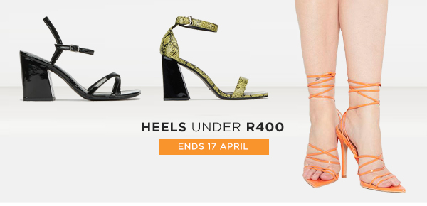zando sa: Grab these heels for under R400 + more new offers | Milled