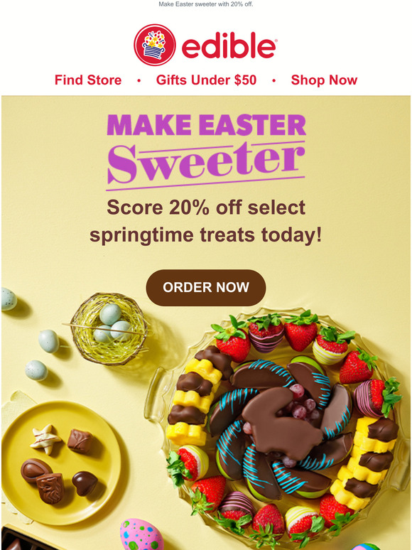 Edible Arrangements: Easter Flash Sale Alert | Milled