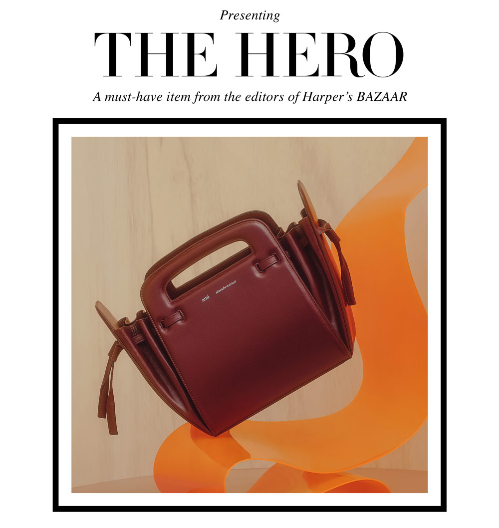 Shop BAZAAR: The Hero: Meet the New It Bag from Buzzy Brand AMI | Milled