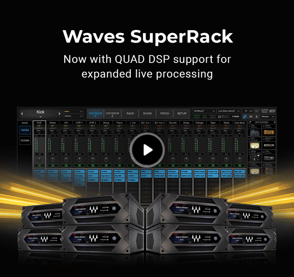 Waves Audio: NEW update! All Waves SoundGrid applications now V13 | Milled