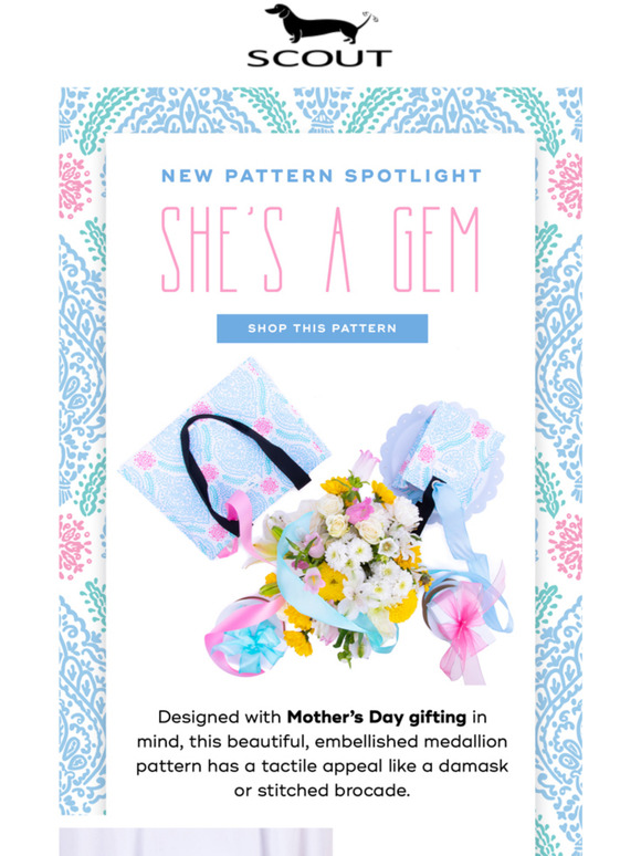 SCOUT Bags: New Pattern Spotlight: Shes a Gem | Milled