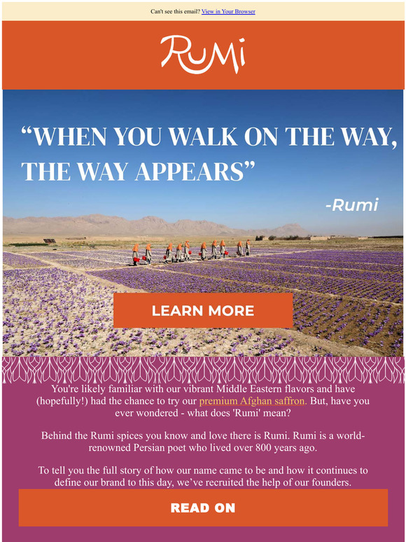 Rumi Spice: What Makes Rumi, Rumi? | Milled