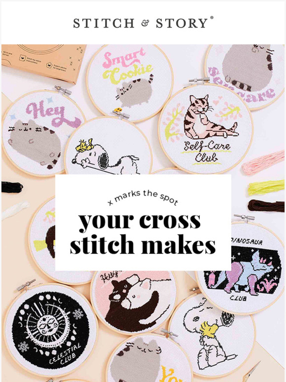 Stitch & Story: Stitch & Story x Cross Stitch | Milled