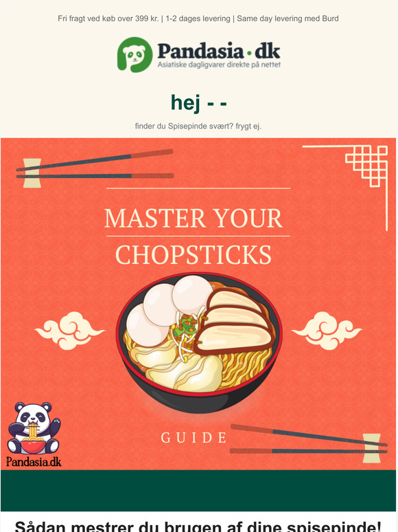 Pandasia: Hvor godt klarer du spisepinde testen? | Milled