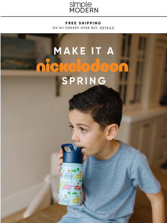 Simple Modern: Nickelodeon designs for every spring adventure | Milled