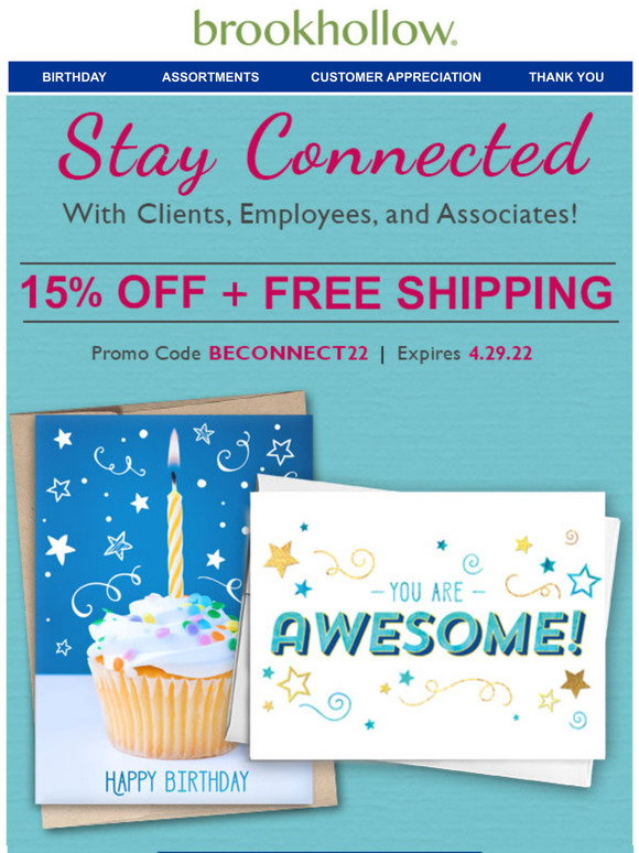 Brookhollow Cards: Send Greeting Cards to Family & Friends... Stay ...