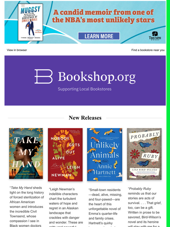 Bookshop: Alert! New Books Released Today! | Milled