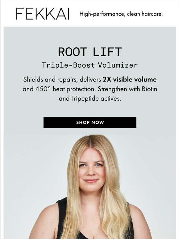 Frederic Fekkai: Meet Root Lift w/ Triple Boost Technology | Milled