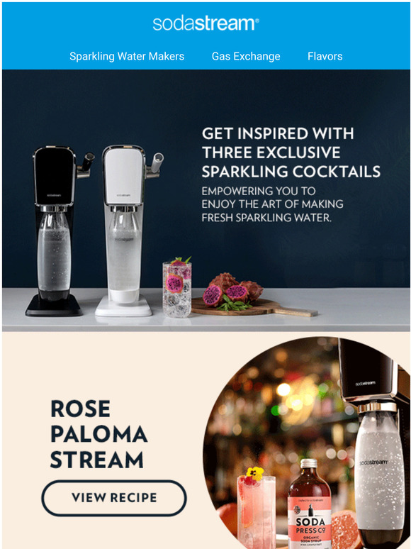 Sodastream: Get Inspired With These Sparkling Cocktails | Milled