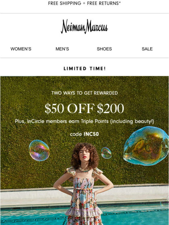 Neiman Marcus Email Newsletters: Shop Sales, Discounts, and Coupon Codes