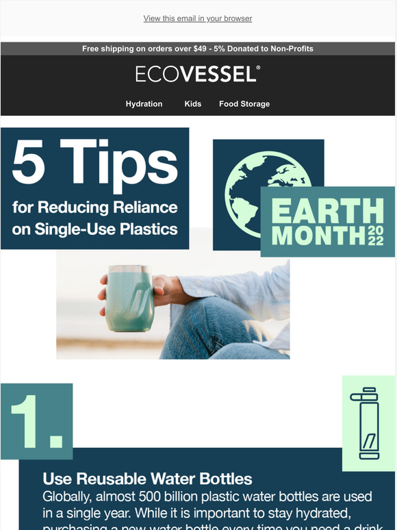 Eco Vessel: 5 Tips for Reducing Reliance on Single-Use Plastics. | Milled