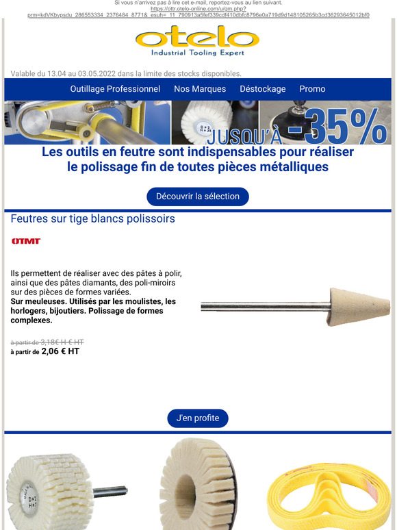 Otelo: Pour un poli miroir en quelques secondes | Milled