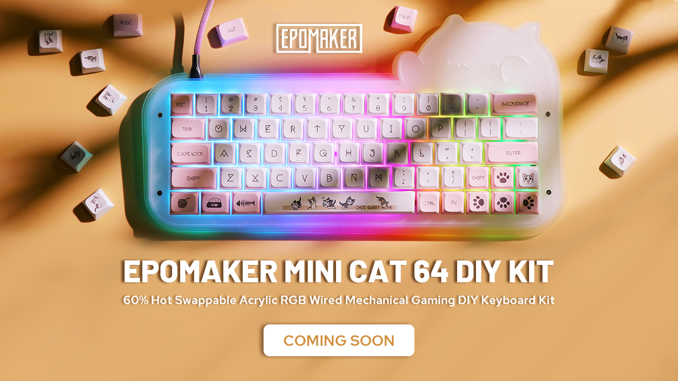Epomaker: In 48 HoursEpomaker Mini Cat 64 DIY Kit Groupbuy is Coming ...