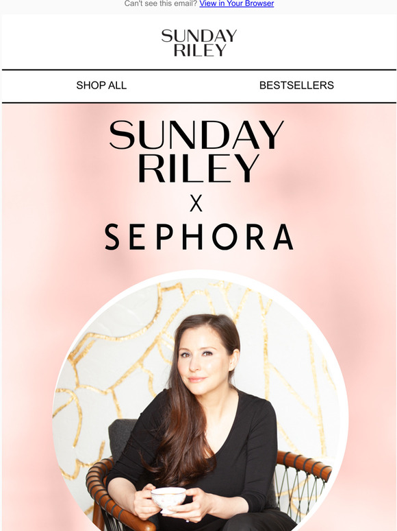 Sunday Riley: Join us for a LIVE Sephora Masterclass with Sunday! | Milled