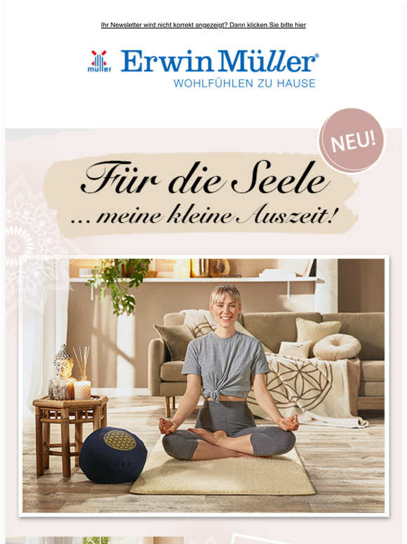 Erwin Müller: Entdecken Sie unsere neue Themenwelt "Fr die Seele"! | Milled