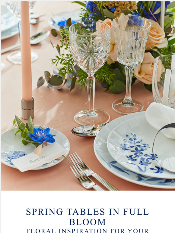 Royal Copenhagen: Spring Tables in Full Bloom | Milled