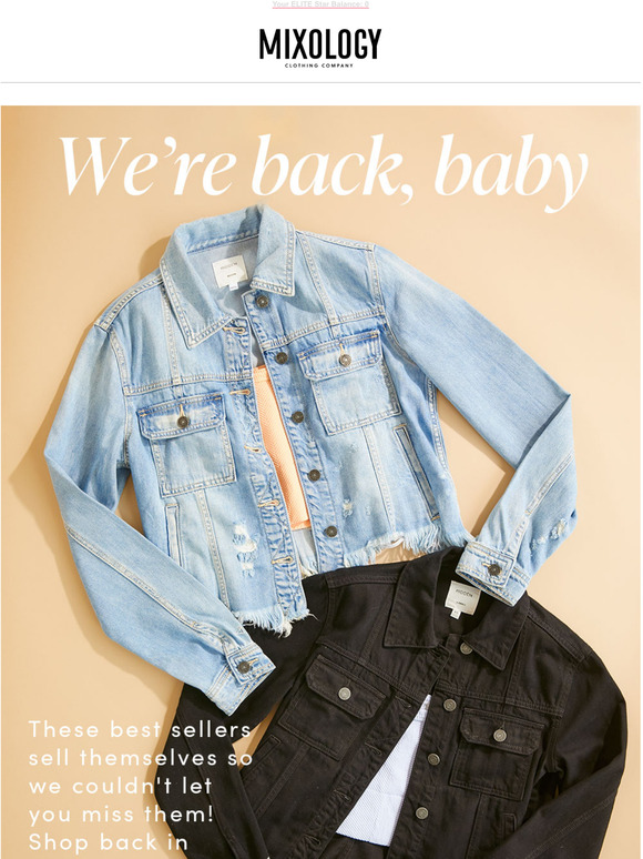 Mixology Clothing: You asked, we answered... best sellers are back | Milled